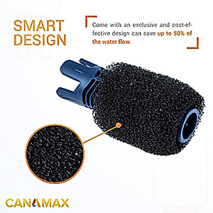 Canamax Premium TSP10P Tail Sweep PRO and 6 Packs 9-100-3105 Sweep Hose Scrubber - Replacement for Polaris Pressure-Side 3900 Sport, 380, 360, 280, and 180 Pool Cleaners