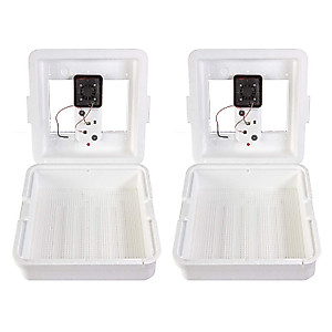 Little Giant 9300 Digital Still Air Incubator w/ LCD Display, 41 Eggs (2 Pack)