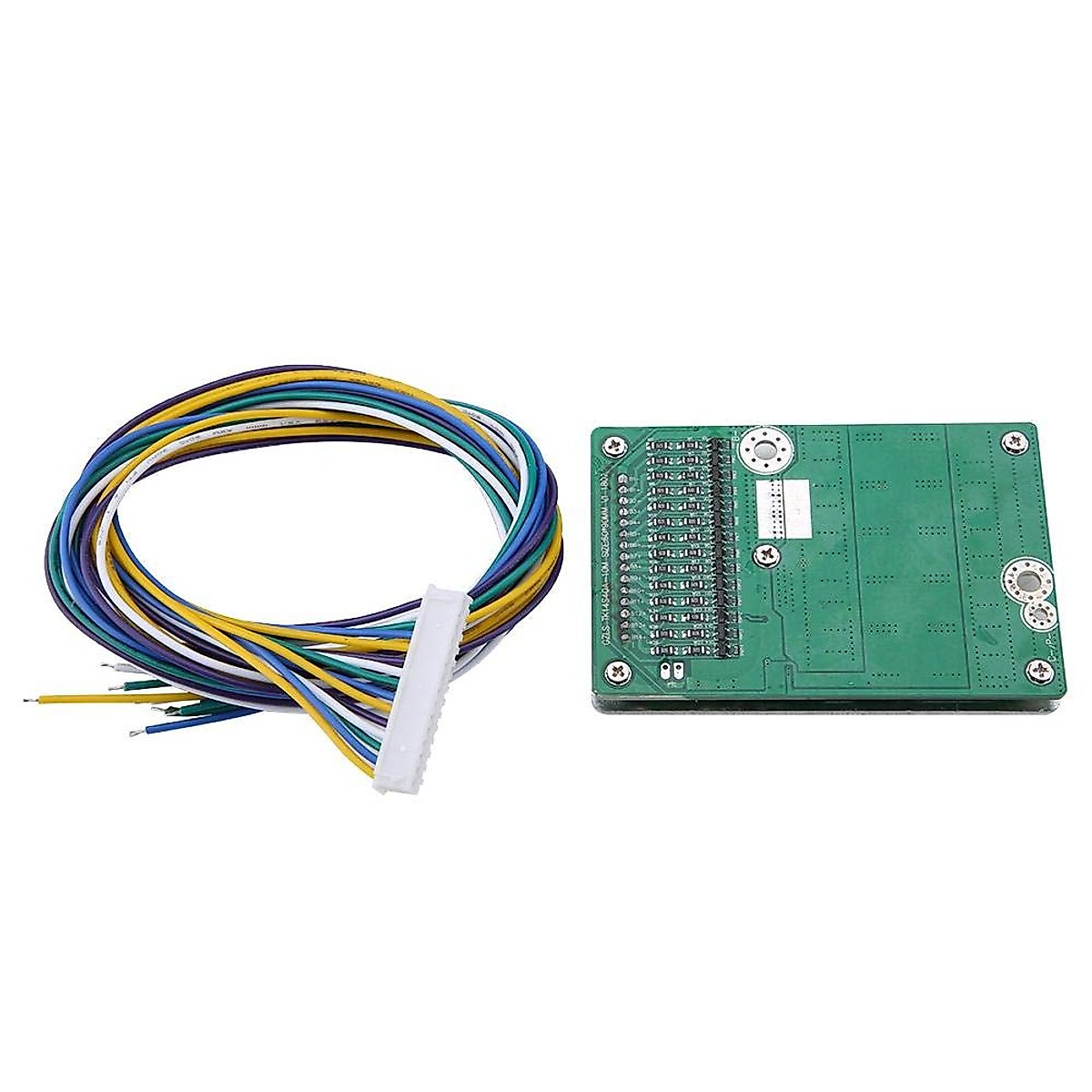 Lithium Battery Charging Board, 14S 48V 100A PCB Balance Charging Over Discharge Temperature 14 Strings Series Protect Module