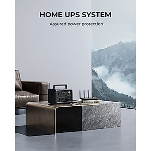 BLUETTI Portable Power Station EB3A, 268Wh LiFePO4 Battery Backup w/ 2 600W (1200W Surge) AC Outlets, Recharge from 0-80% in 30 Min., Solar Generator for Outdoor Camping (Solar Panel Optional)