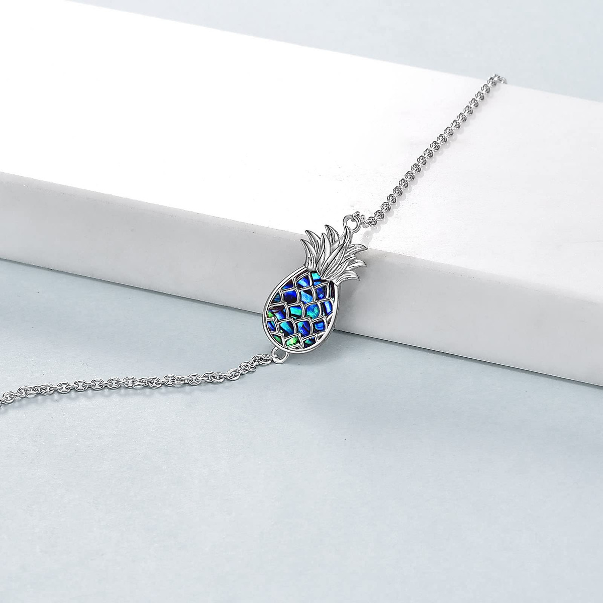 ONEFINITY Sterling Silver Pineapple Bracelet Pineapple Pendant Jewelry Mother‘s Day Gift for Women Mom