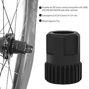 Watris Veiyi Mountain Bike Rear Hub Lock Ring Tool, Bicycle Rear Hub Lock Ring Nut Removal Repairing Tool, Ratchet Drive Rear Hubs Accessories Compatible with Swiss DT 240S 240 340 350 440 540 Ratchet