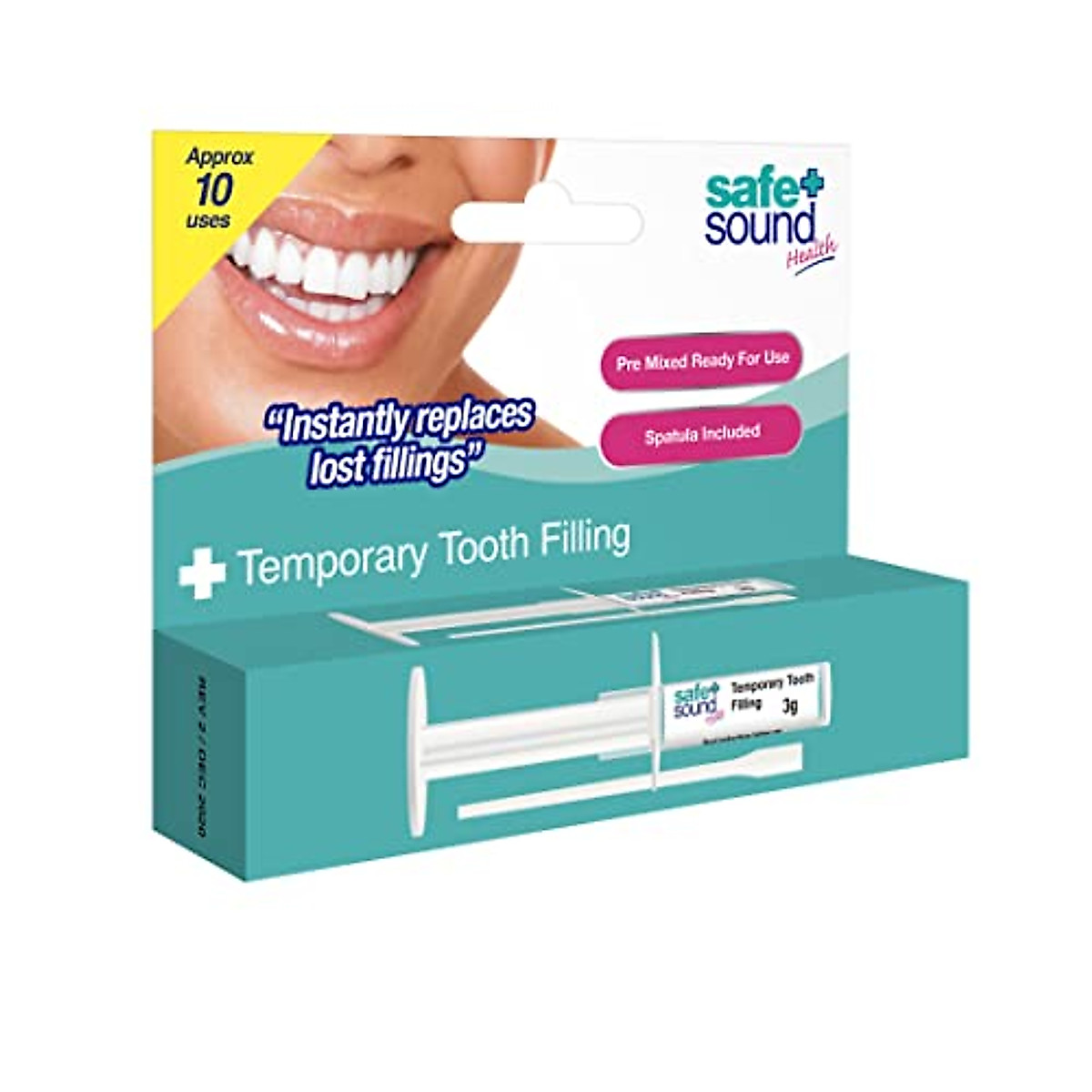 Safe and Sound Temporary Tooth Filling Kit