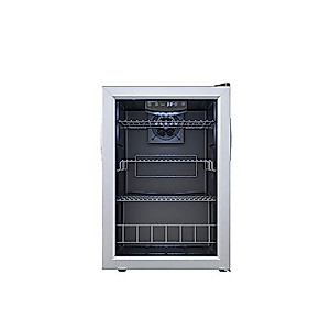 EdgeStar BWC91SS 17 Inch Wide 80 Can Capacity Extreme Cool Beverage Center