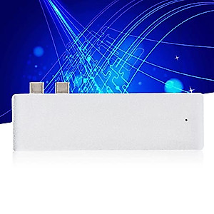 USB C Adapter, Docking Hub Large Scale Expansion Durable Material Simultaneous Connection Super Data Transmission for Data Transmission