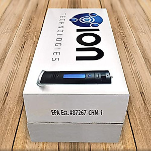 OION Technologies B-1000 Permanent Filter Ionic Air Purifier Pro Ionizer with UV-C, New (Black)