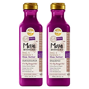Maui Moisture Heal & Hydrate Shea Butter Shampoo & Conditioner Set 19.5 Ounce