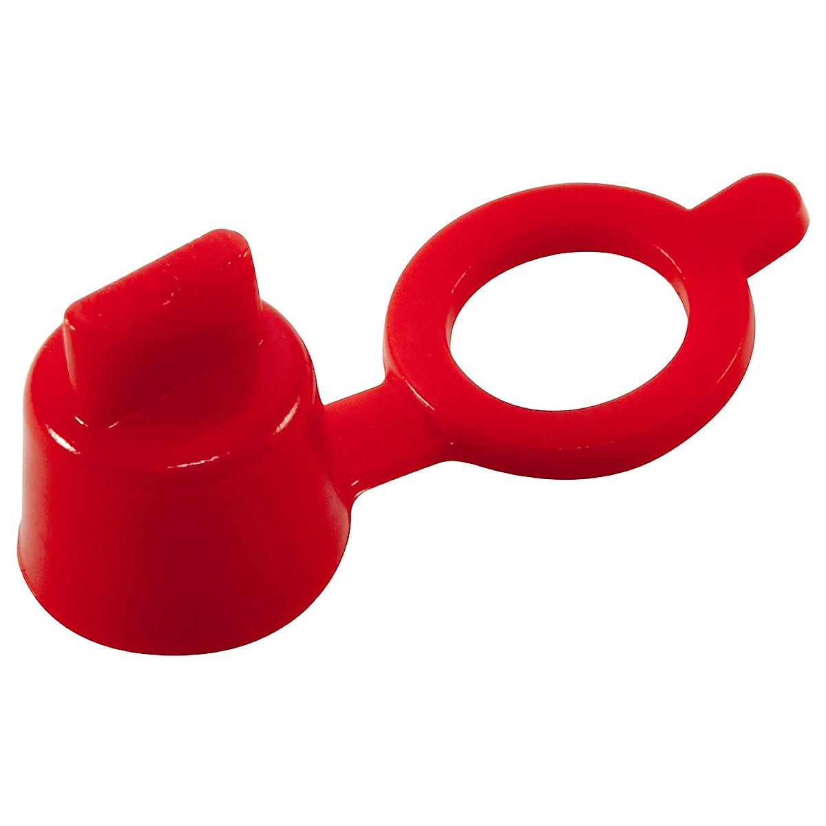 Caplugs 99394945 Plastic Grease Cap to Cap Grease Fitting. Fitting OD .234" GC-5, PE-LD, Fitting Od .234", Red (Pack of 100)