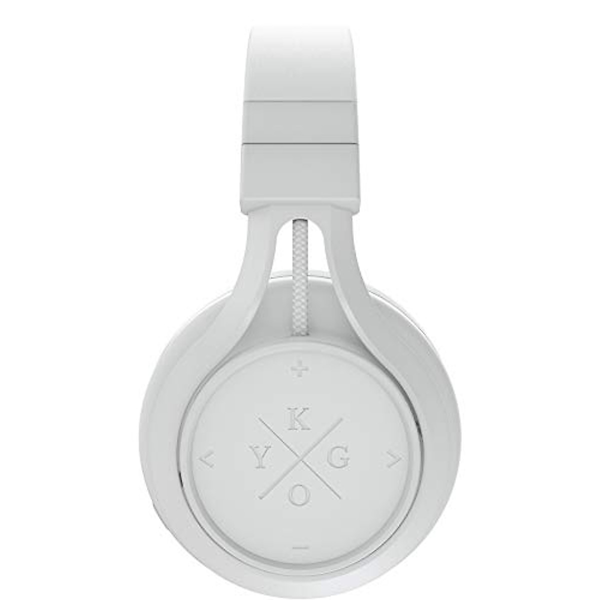 Kygo Life A9/600 | Over-Ear Bluetooth Headphones, aptX® and AAC® Codecs, Built-in Microphone, NFC Pairing, Memory Foam Ear Cushions, 23 Hours Playback, Kygo Sound App, Pro Line (White)