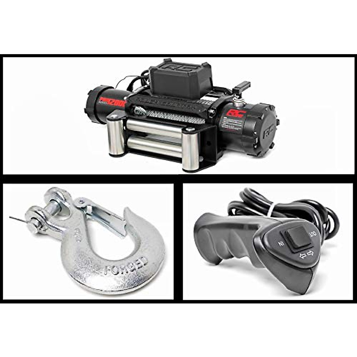 Rough Country 9,500LB PRO Series Electric Winch | Steel Cable - PRO9500