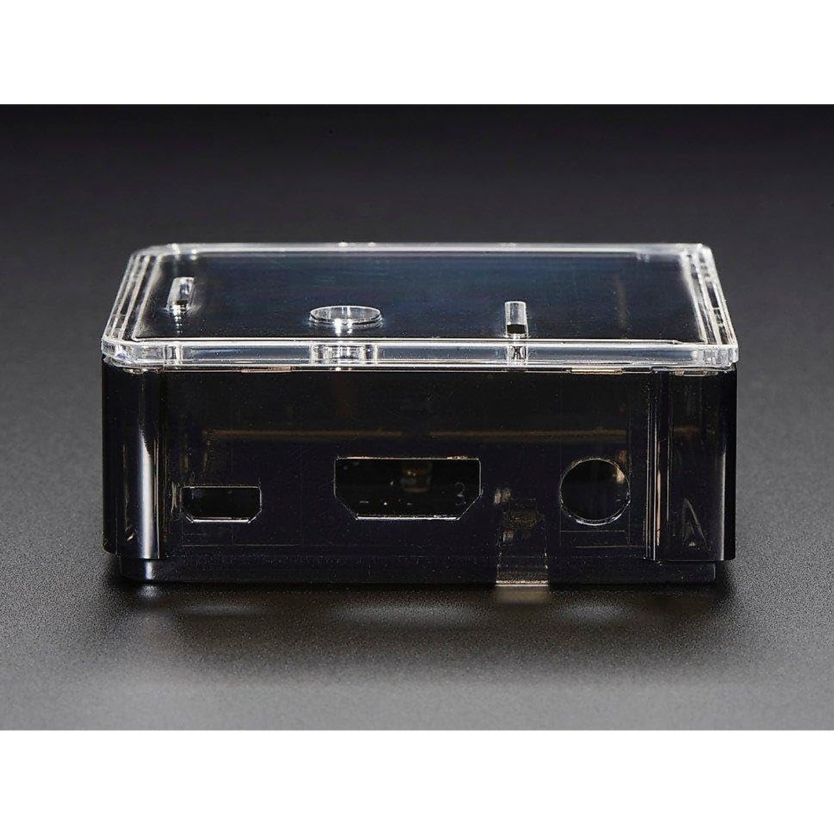 Adafruit 2359 Raspberry Pi A+ Case - Smoke Base w/Clear Top