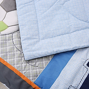 Baby Spark All-Star MVP 3pc Soft Cotton Crib Bedding Set