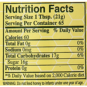 YS Eco Bee Farms RAW HONEY - Raw, Unfiltered, Unpasteurized - Kosher 3lbs