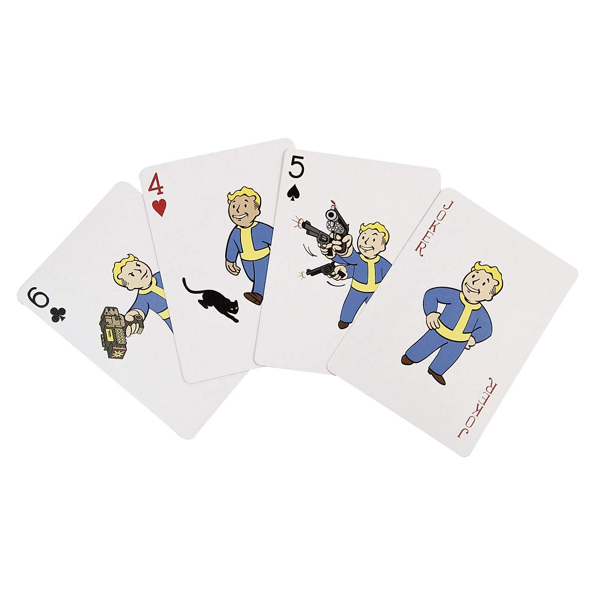 Fallout Playing Cards Deck - Depicting Your Favorite Vault Boy Perks from The Video Game - Full 52 Card Deck