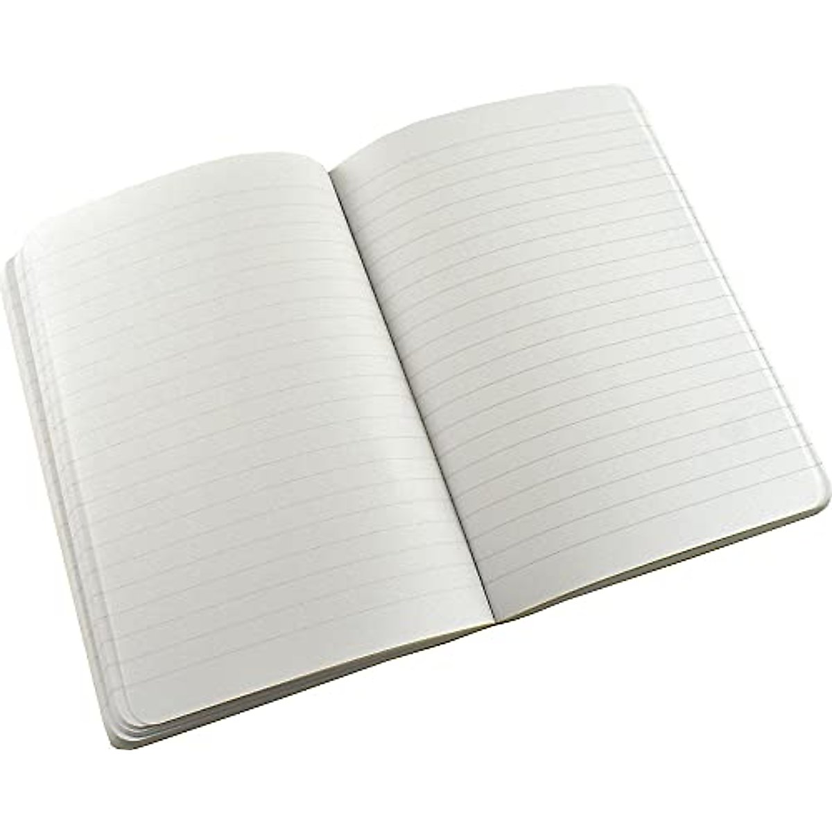 Zequenz Classic 360 Signature Series, Size: Medium, Color: Black, Paper: Ruled, Soft Cover Notebook, Soft Bound Journal, 4.9" x 7", 200 sheets / 400 pages, Ruled, Lined paper