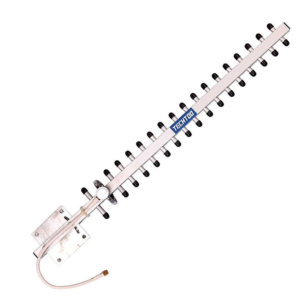 TECHTOO WiFi Antenna 2.4GHz 18dBi High Gain Yagi Directional Antenna Booster with RP-SMA Connector for Network Router/Reapter/USB Adapter/Extension Network PCI Card/Security Camera