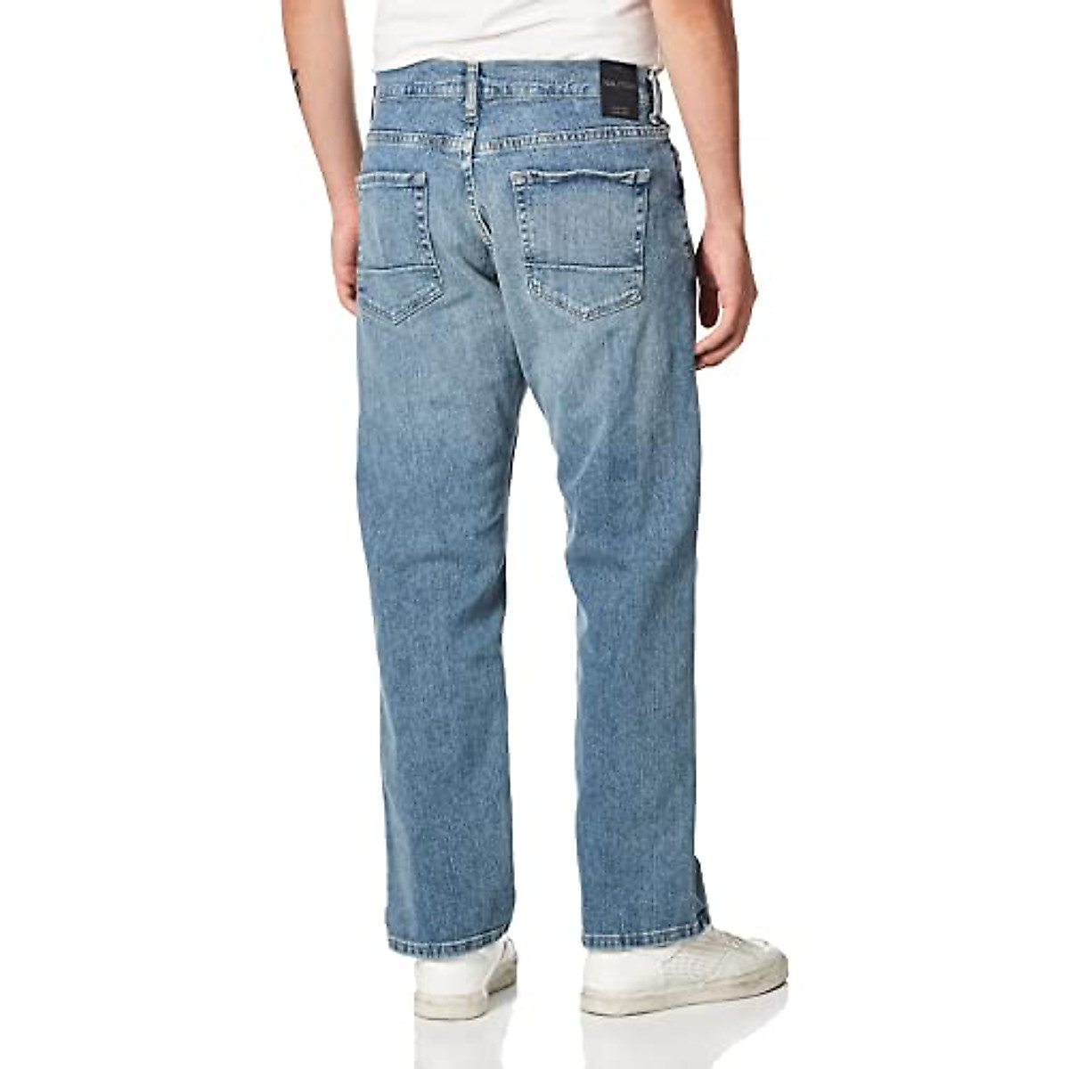 Nautica Men's Size Big and Tall Relaxed Fit Jean, Light Tidewater Wash, 48W x 30L