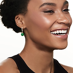 Ross-Simons 10.00 ct. t.w. Emerald Bead Drop Earrings in 14kt Yellow Gold