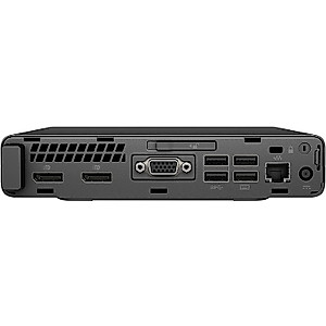 HP 800 G3 Mini Computer PC with Dual 24 inch Monitors Bundle,Intel i7-6700, 32GB RAM,New NVMe 1TB SSD, Wi-Fi 6e,Bluetooth 5.2,Windows 10 Pro (Renewed)