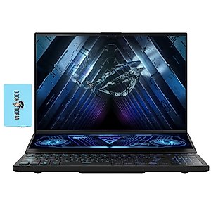 ASUS ROG Zephyrus Duo 16 GX650 GX 16.0" 240Hz WQXGA Gaming Laptop (AMD Ryzen 9 7945HX 16-Core, 64GB DDR5, 2x2TB PCIe SSD RAID 0, GeForce RTX 4080 12GB, Per Key RGB KYB, Win10P) w/Dockztorm Dock