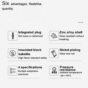 DIYhz GX16 6 Pins Panel Mount Circular Metal Aviation Connector Adapter Male Female Plug Metal Socket (10 Pcs)