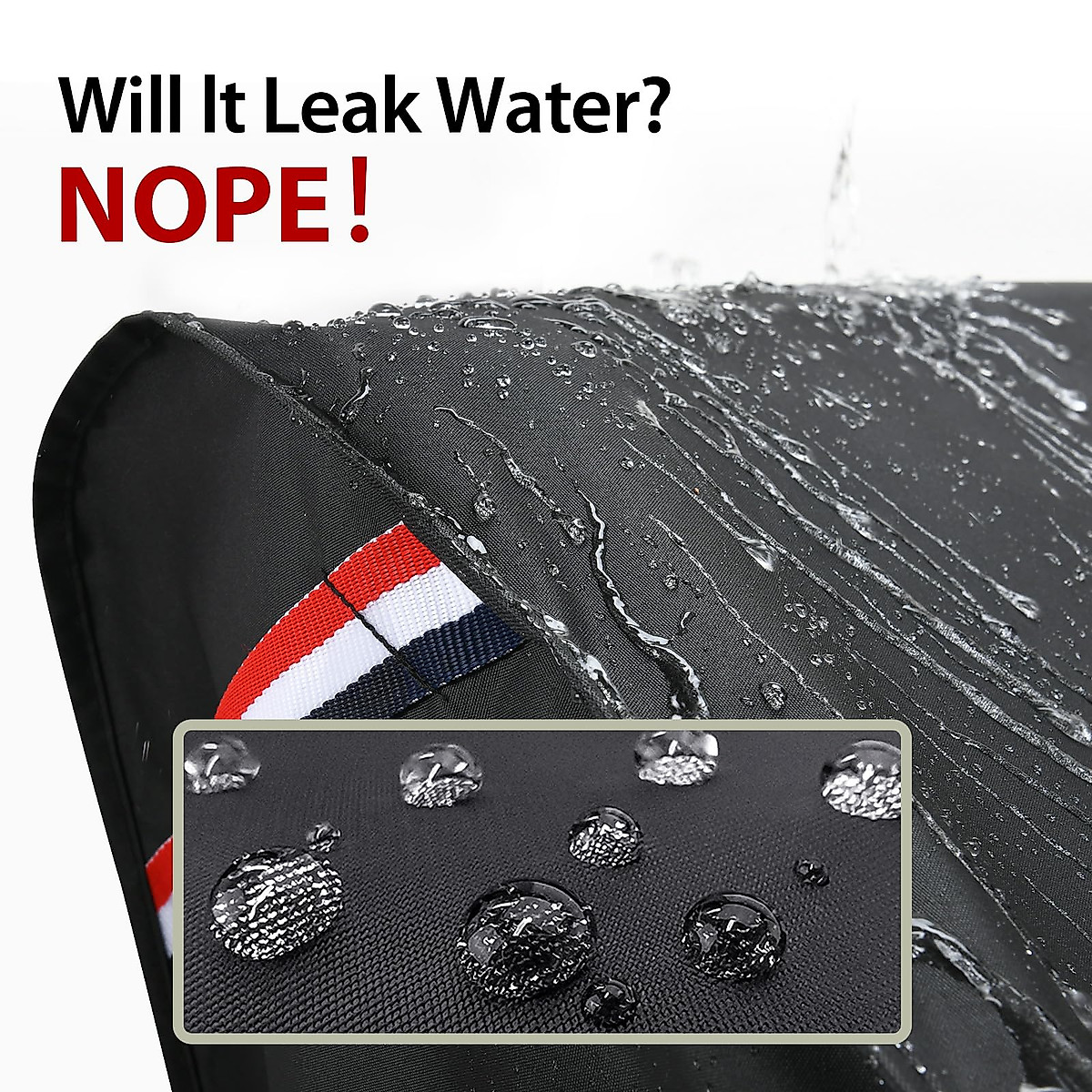 KylinLucky Stackable Patio Chairs Covers Waterproof 25W x 25D x 47H inches 1pack, Outdoor Furniture Covers Heavy Duty for 4-6 Stackable Dining Chairs