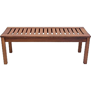 Achla Designs Backless Bench, 4-Foot - OFB-08