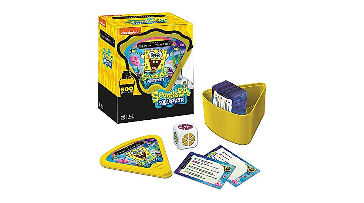 Trivial Pursuit SpongeBob Quickplay Edition - Fun Trivia Game
