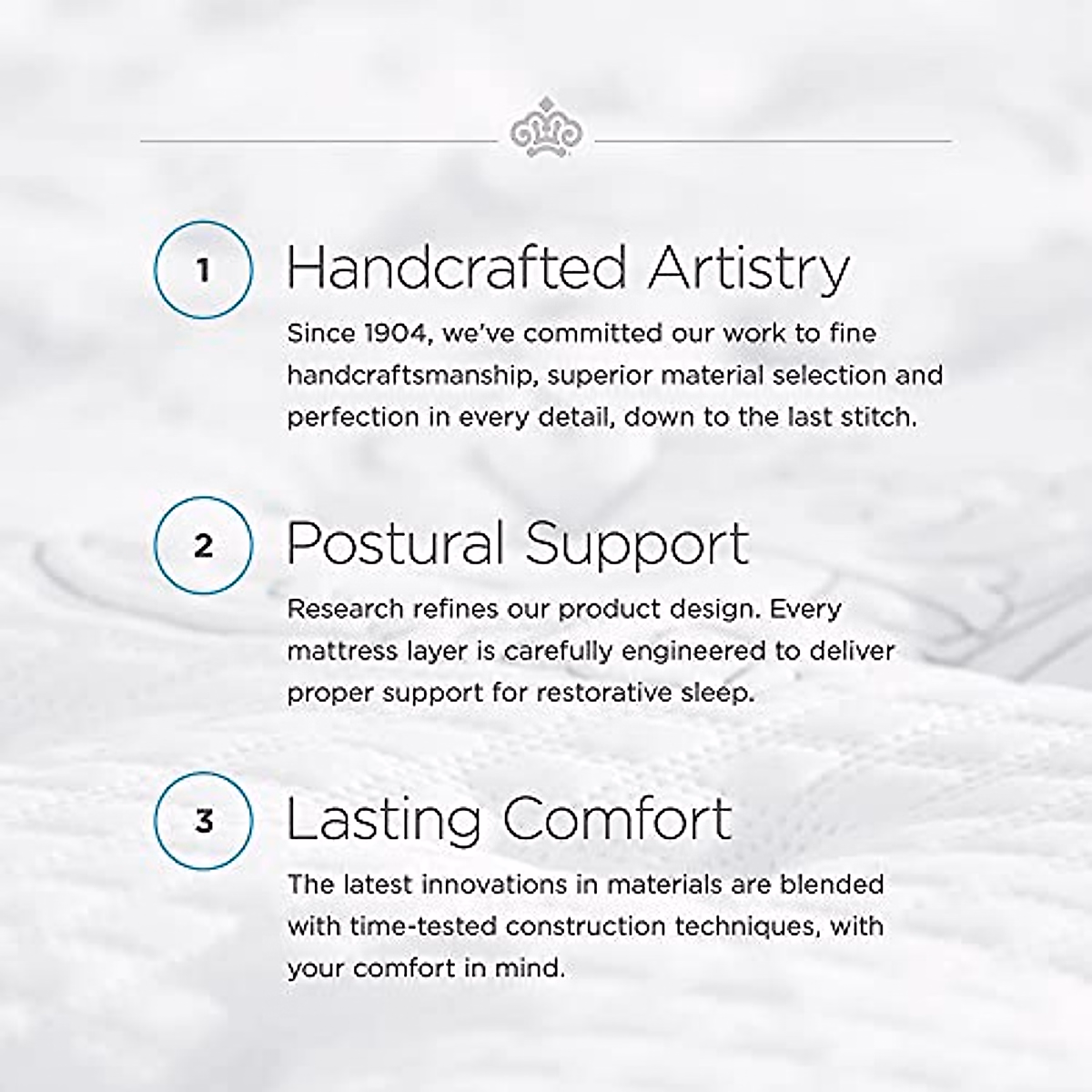 Kingsdown Euro Pillow Top Cushion Firm Innerspring Mattress Queen, Cool Gel Memory Foam Layer Multi-Layered Comfort Cooling Sleep Quilted Premium Luxury Bed Mattresses 13.5-Inch, Prime Owington