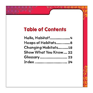 Rourke Educational Media Animal Habitats―Children’s Science Book About Where Animals Live, Grades 1-2 Leveled Readers, My Science Library (24 Pages) Reader