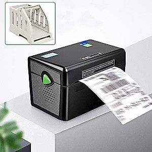 WINUS Shipping Label Printer, 70" x 4.25" -Commercial XP-DT108B Portable USB 2.0 High Speed Thermal Label Barcode Electric Printer Marker Writer Machine for Warehouse
