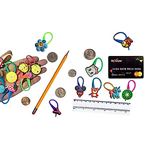 Avirgo Colorful Glass Charms WineColorful Glass Drink Marker Set of 6 Pcs