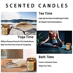 MOVNO Scented Candles(9 Oz) - Funny Gifts for Women, Men - Best Friend, Friendship Gifts, Coworker Gifts for Women - Relaxing, Birthday Gifts for Women, Men, Friends, Husband, Wife, Mom, Sister