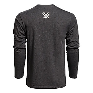 Vortex Optics Three Peaks Long Sleeve Shirts (Charcoal Heather, 3X-Large)