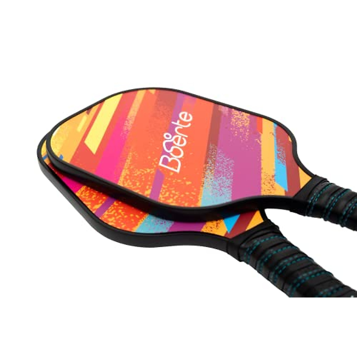 Boerte X-FOIL Pickleball Set, Graphite Pickleball Paddles Set of 2 and 4 Pickleballs, Portable Pickleball Equipment Bag for Pickleball Rackets.