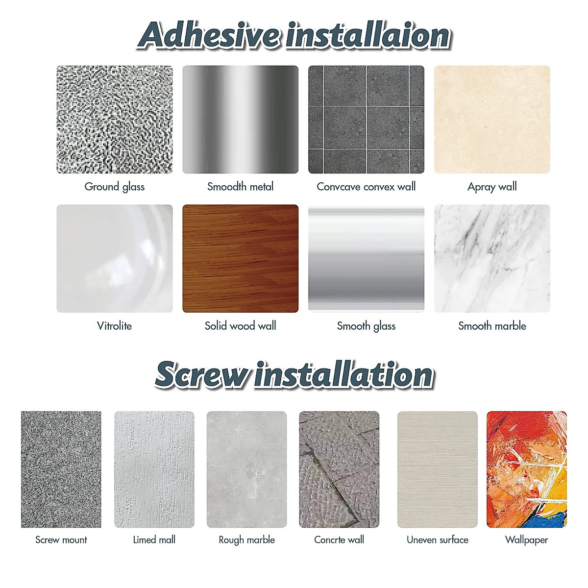 UNIGANT Paper Towel Holder with Shelf for Kitchen , Paper Towel Holder Wall Mount for Bathroom, Self-Adhesive Anti-Rust Aluminum, No Drill or Wall-Mounted with Screws (Sandblasted Silver)