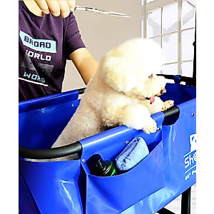 SHELANDY 40" Pet Bathtub | Dog Cat Grooming Bathing and Shower