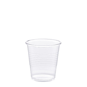 Comfy Package [500 Count] 7 oz. Clear Disposable Plastic Cups - Cold Party Drinking Cups