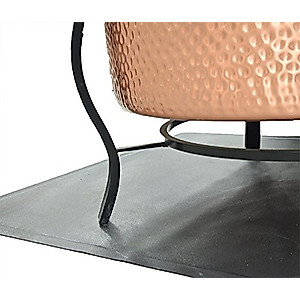 DiversiTech Outdoor Gas Grill BBQ & Fire Pit Mat, 60" x 30", Black