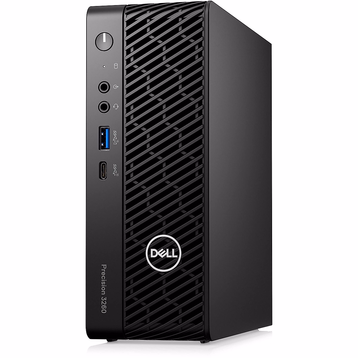 Dell Precision 3000 3260 Workstation - Intel Core i7 Dodeca-core (12 Core) i7-12700 12th Gen 2.10 GHz - 16 GB DDR5 SDRAM RAM - 512 GB SSD - Ultra Small,Black