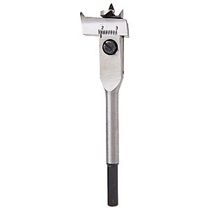 IRWIN Tools 45002 Lockhead Adjustable 7/8-Inch to 3-Inch Adjustable Spade Drill Bit for a Drill Press