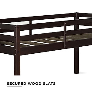 Dorel Living Milton Junior Twin Loft Bed, Espresso