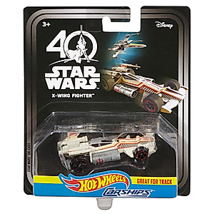 Hot Wheels Star Wars Carships 40th Anniversary X-Wing Fighter Vehicle