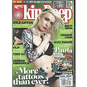 SKINDEEP: THE UK'S BEST SELLING TATTOO MAGAZINE. MORE TATTOOS THAN EVER ! NO228