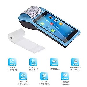 4G LTE POS Q1 Smart Device Android POS Terminal with Printer