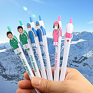 Sikao 36 Pack Thank You Nurse Pens Nursing Pens for Nurses, Nurse Week Gifts Nurse Appreciation Gifts for Medical Assistants Hospital Staff, NICU Gifts CNA Accessories for Work, Doctor Day Gifts Bulk