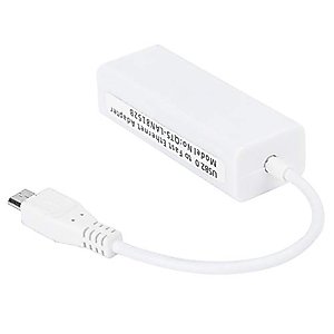 Ethernet Adapter Network Card Adapter High Speed Efficient 10/100Mbps Network Adapter Compatible with Raspberry Pi Zero