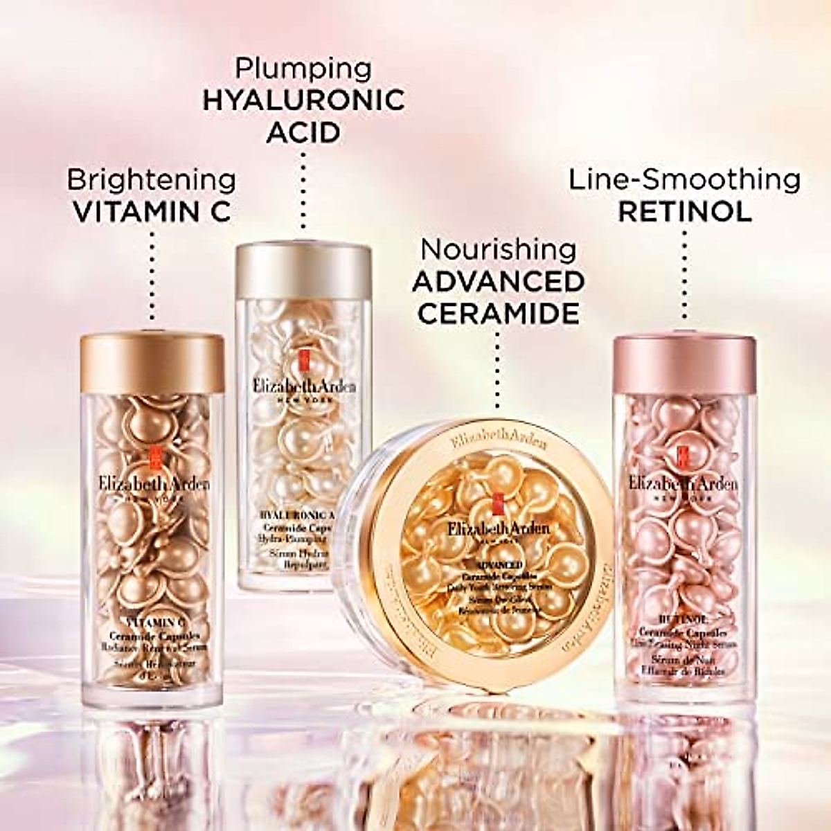 Elizabeth Arden Hyaluronic Acid Ceramide Capsule Serum 30 Count