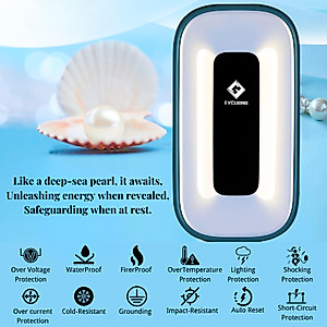 EVCUBNB EV Charger Level 2, Ultra Compact, Up to 50 Amp Charging Station for Home, 240V EVSE, Indoor/Outdoor, 23Ft Cable Level 2 EV Charger, Direct Charging，NEMA 14-50 Plug(4-Prong) or Hardwired