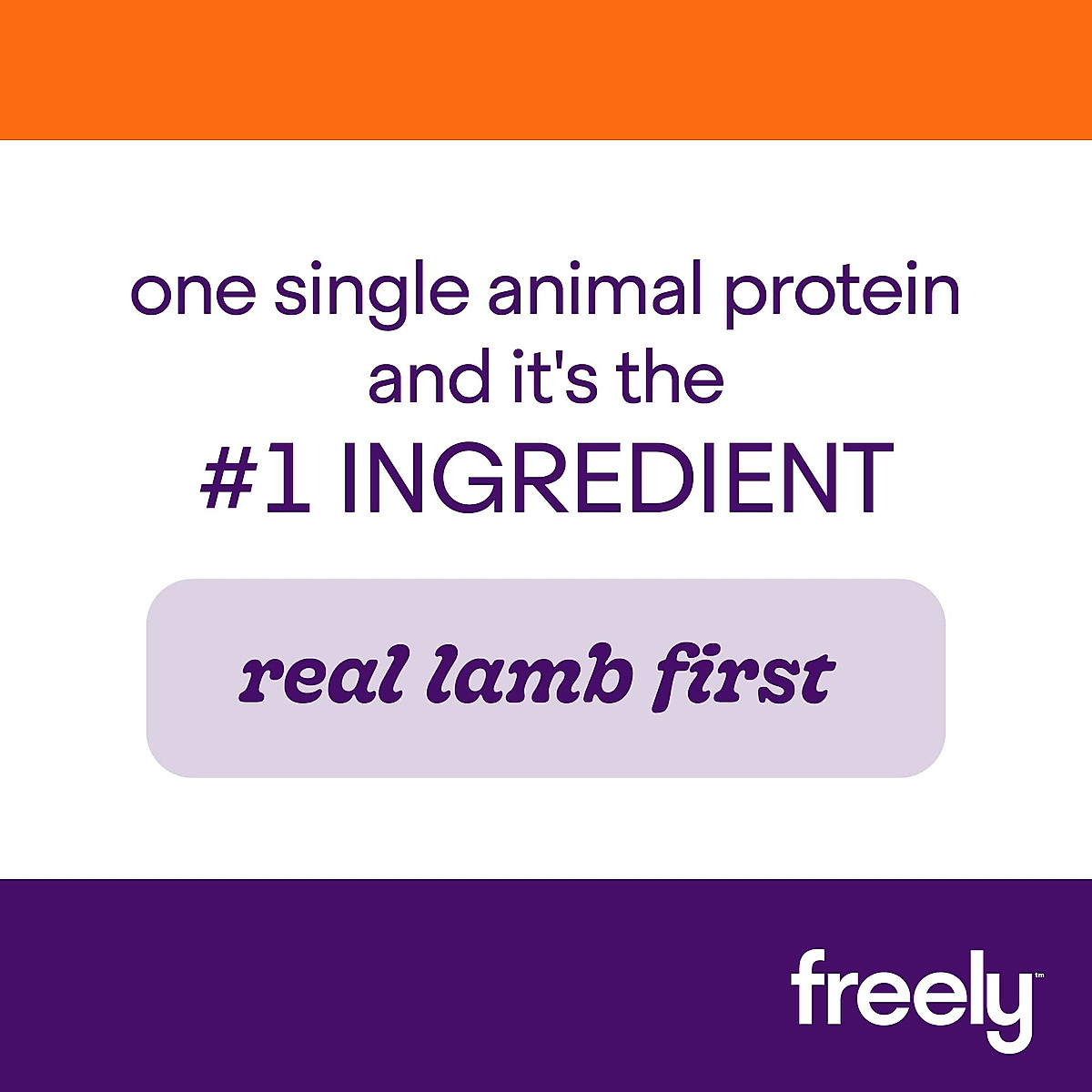 Freely Limited Ingredient Diet, Grain Free Dog Food, Natural Wet Food For Dogs, Adult Canned Dog Food Lamb, 12.5oz x 6 cans